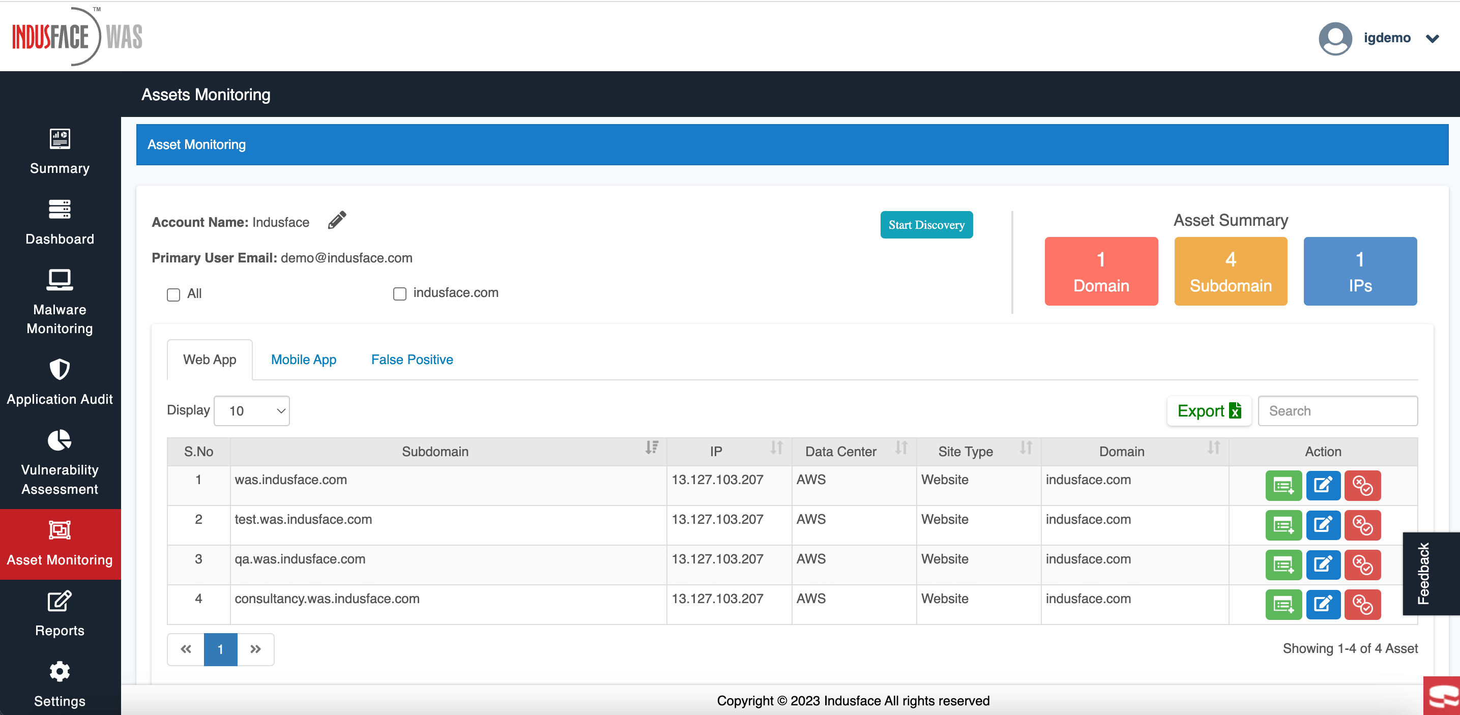 Asset Discovery - Identify External Attack Surface | Indusface Asset Discovery - Identify External Attack Surface | Indusface