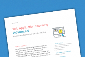 Web Application Scanning and Firewall Datasheets | Indusface