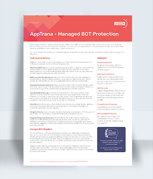 AppTrana - Managed Bot Protection | Indusface Datasheet