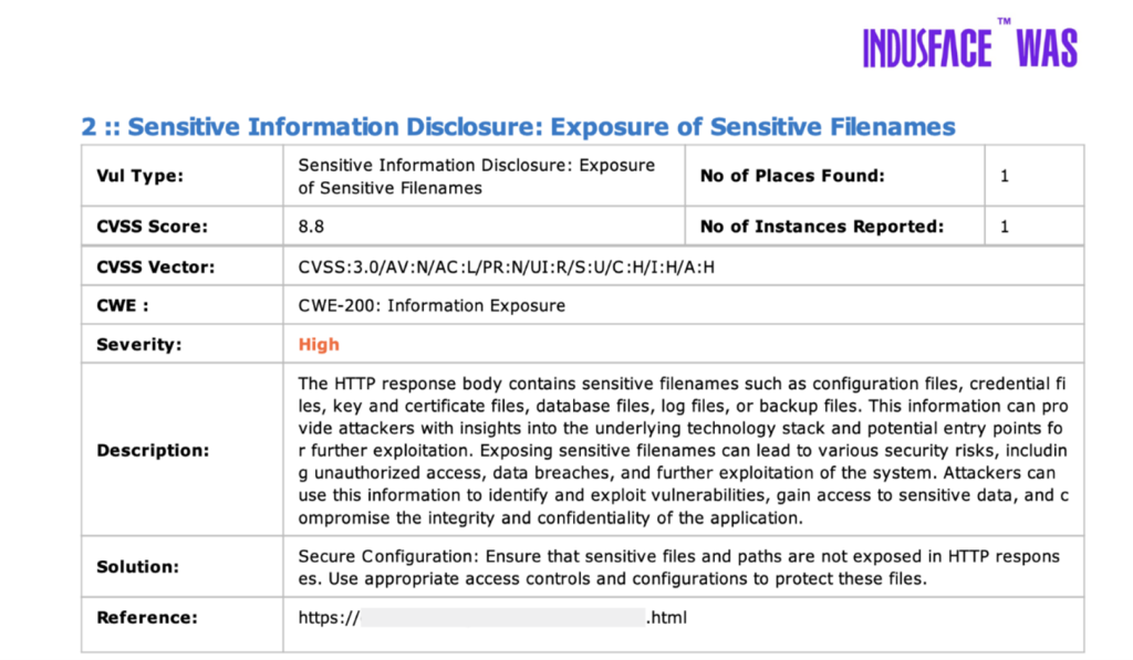 How to Read a Vulnerability Assessment Report | Indusface